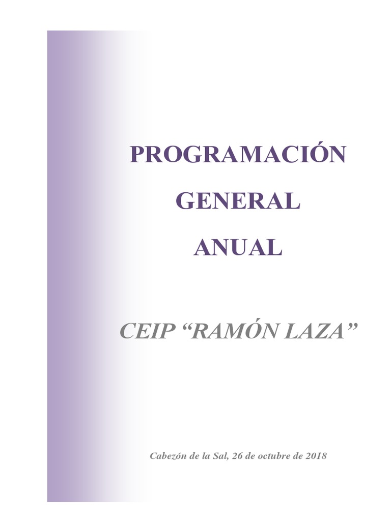 Pga 18-19 | PDF | Educación de la primera infancia | Educación primaria