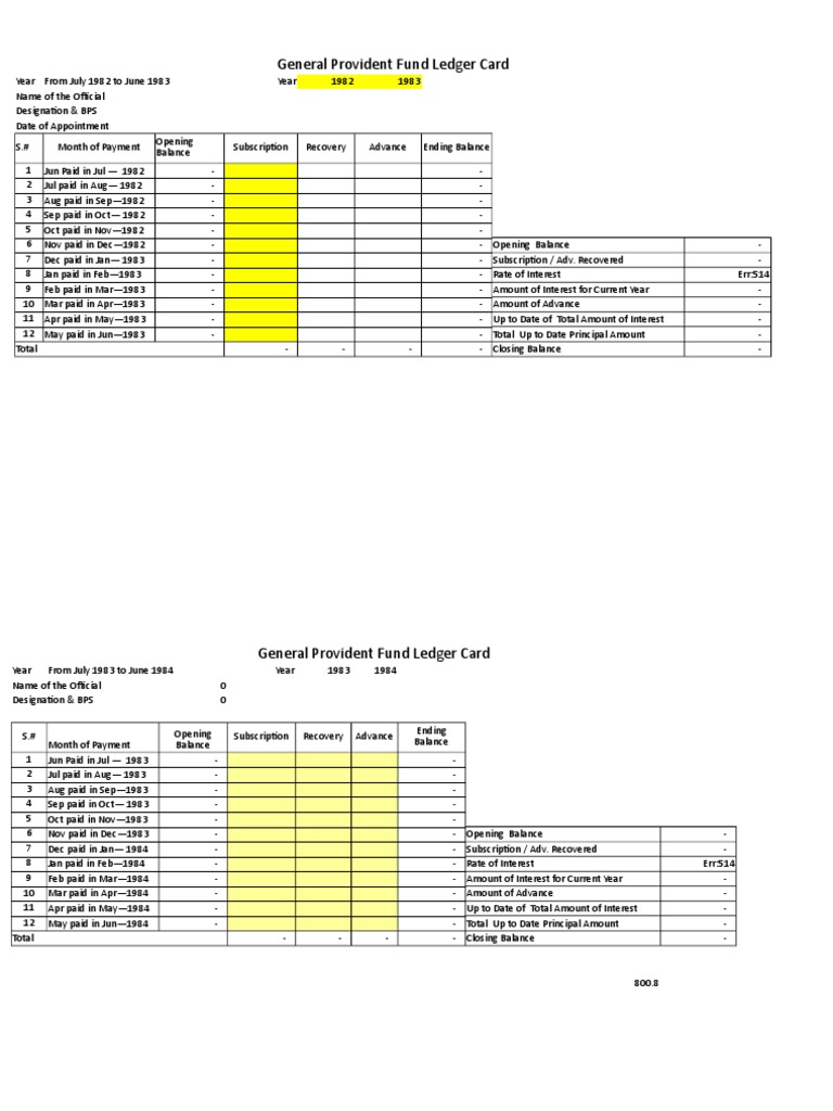 08 - GPF Blank Form | PDF | Annual Percentage Rate | Interest