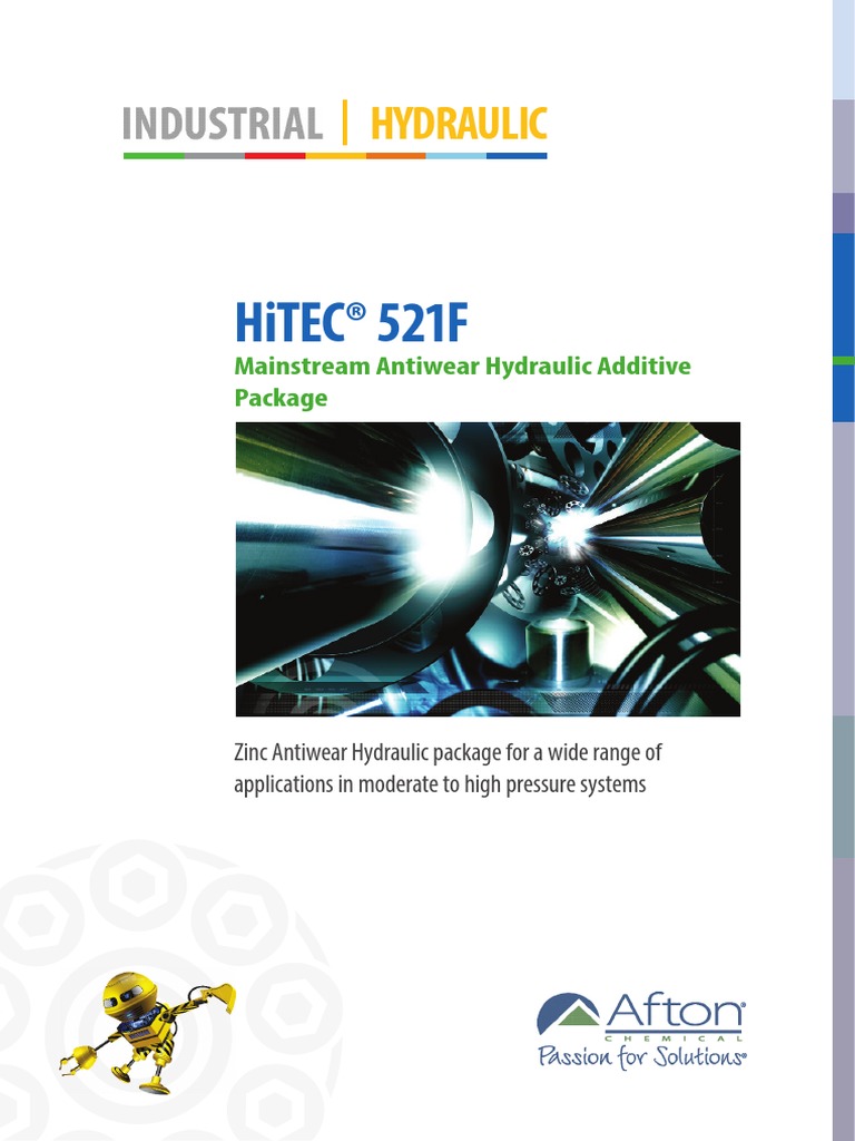 Hitec® 521F: Hydraulic | PDF | Pump | Viscosity