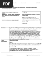 Developmental Reading Syllabus OBE | PDF | Reading (Process) | Reading ...