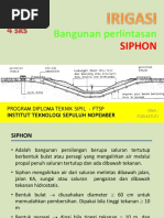 Perhitungan Dimensi Saluran | PDF