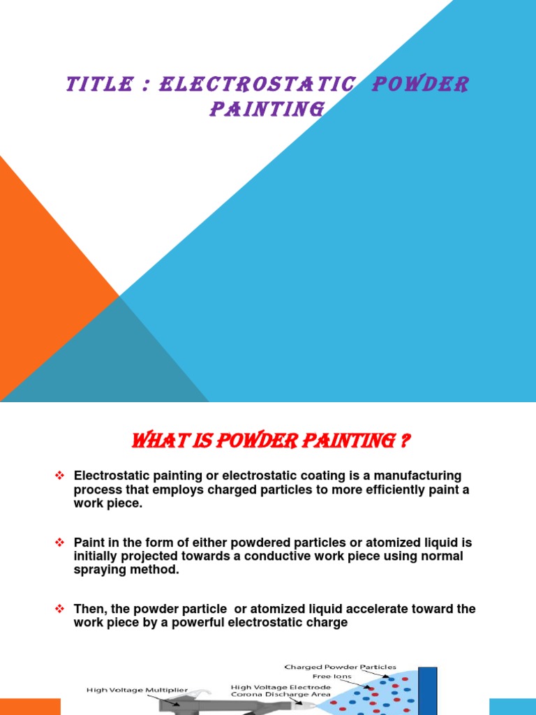 Electrostatic Powder Painting | PDF | Materials | Industrial Processes