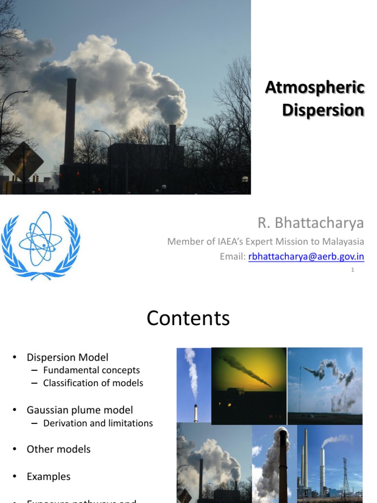 PPT-2 Atmosphric Dispersion | PDF | Radionuclide | Nature