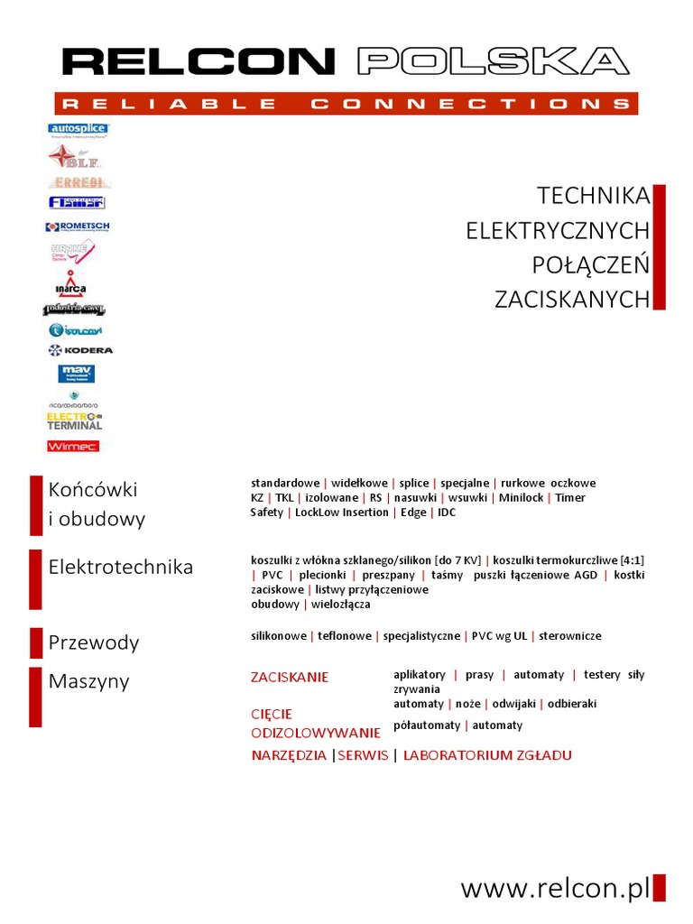 Katalog RELCON | PDF
