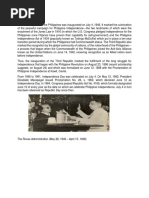 The Bell Trade Act of 1946 | PDF | Trade | Foreign Policy