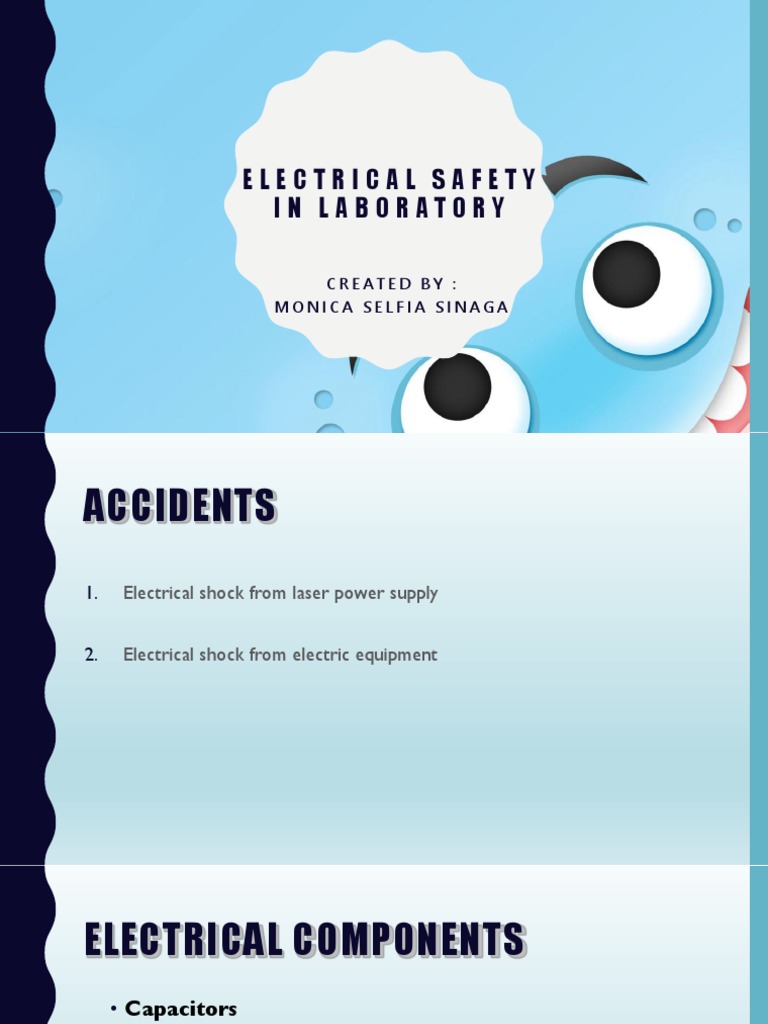 Electrical Safety in Laboratory: Created By: Monica Selfia Sinaga | PDF