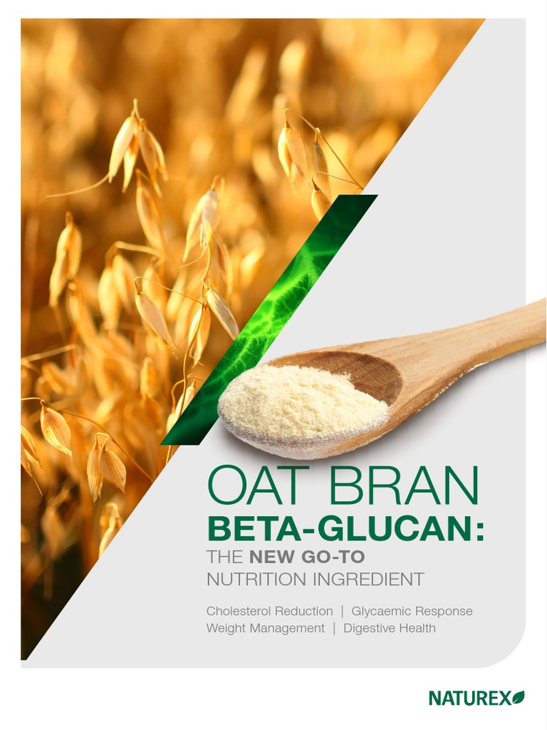 Oat Bran: Beta-Glucan | PDF | Dietary Fiber | Diet & Nutrition