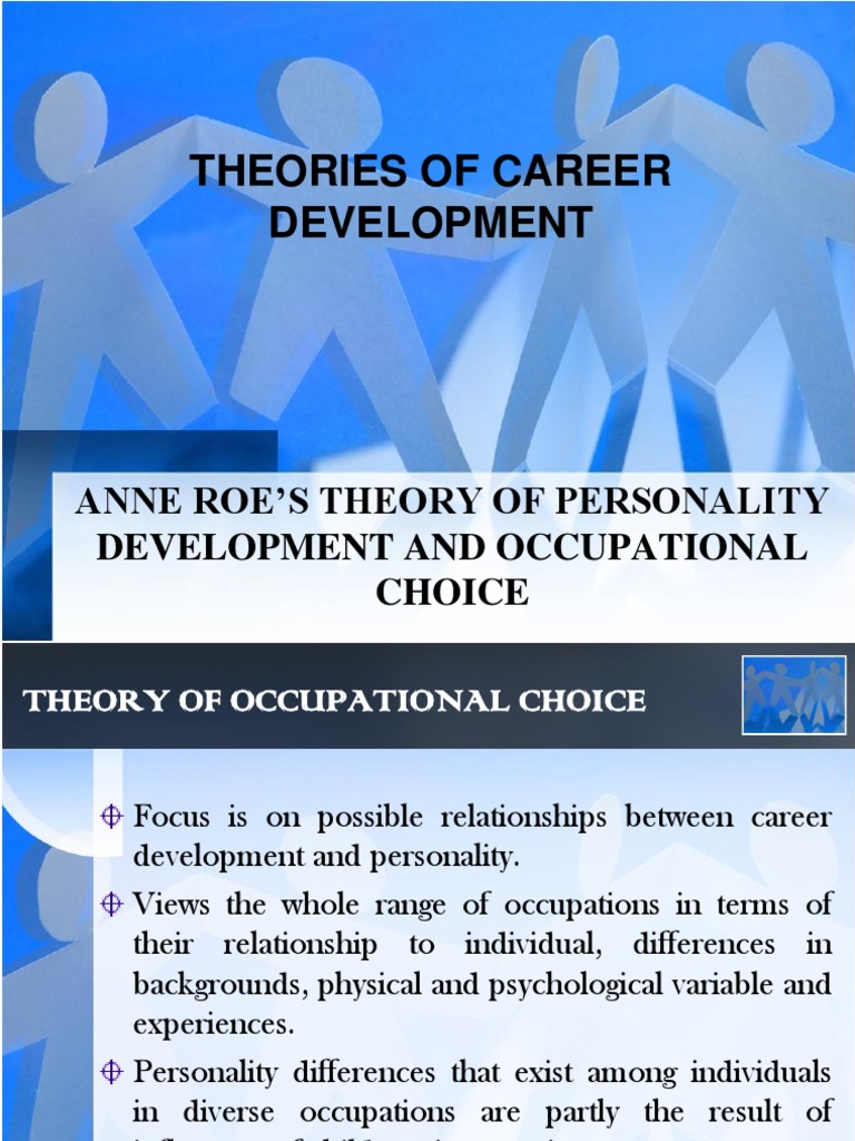 Anne Roe's Career Development Theory | PDF | Parenting | Relationships