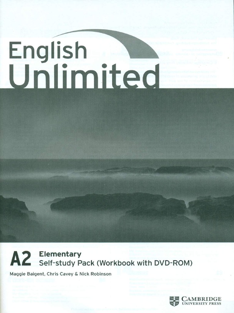 English Unlimited A2 Self Study Pack 697743 PDF | PDF
