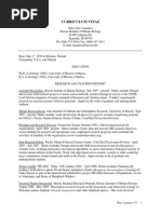 Biography of Professor Mona Webber | PDF | Marine Biology | Jamaica