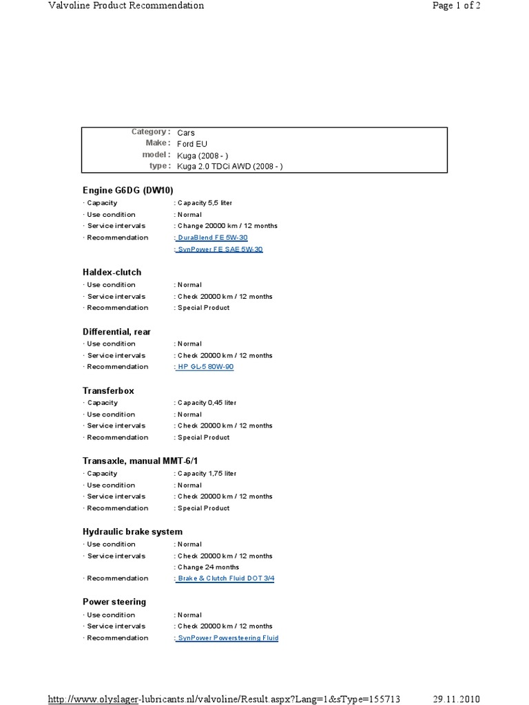 Engine G6DG (DW10) : Category: Make: Model: Type | PDF | Four Wheel ...