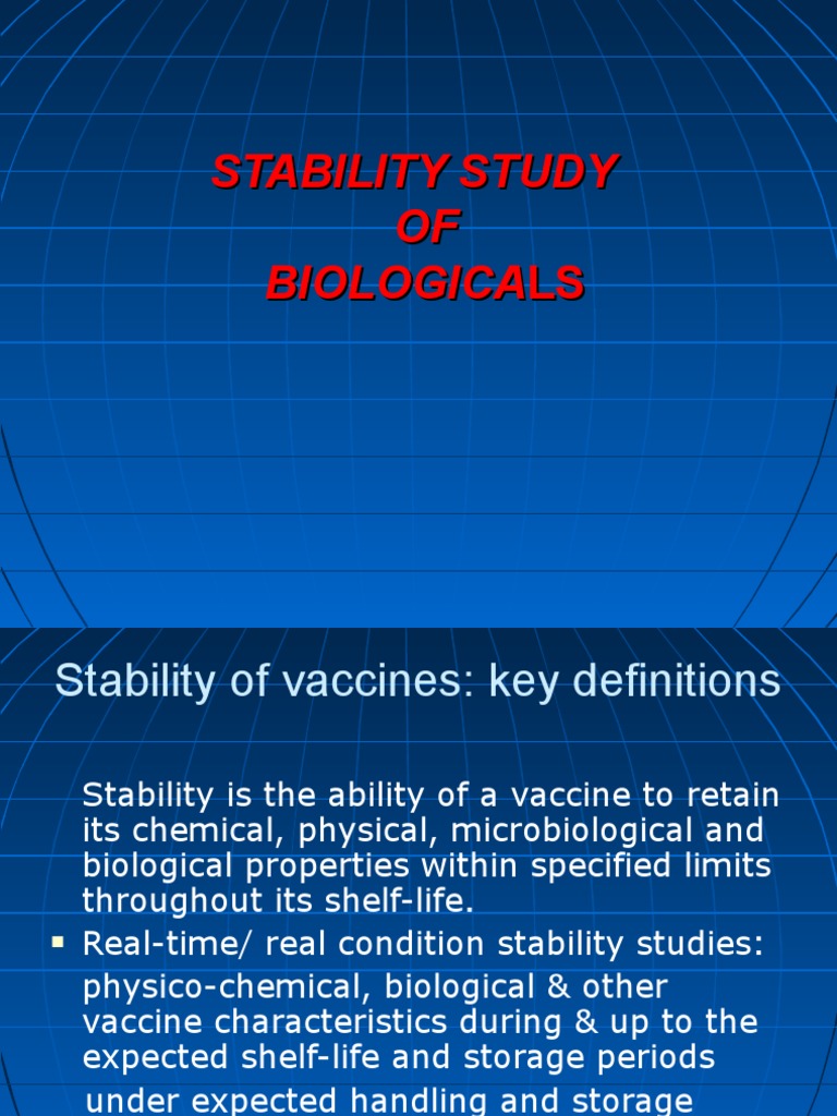 Vaccine Stability and Storage Guidelines | PDF | Shelf Life | Vaccines