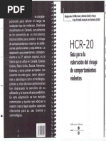 Protocolo de Evaluación HCR-20 | PDF | Salud mental | Construccionismo social