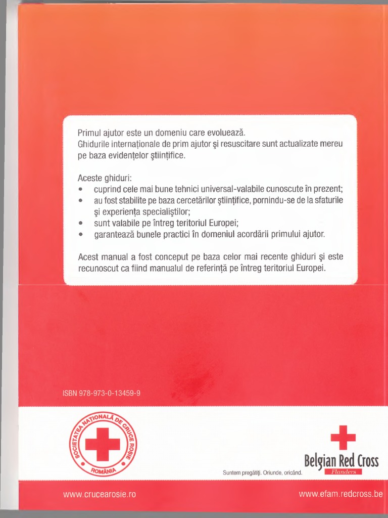 Manual European de Prim Ajutor PDF | PDF