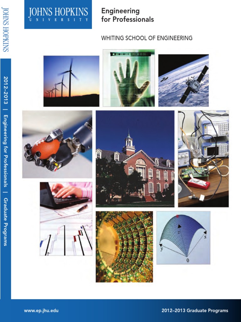 JHU Engineering 2012 2013 Catalog | PDF | Johns Hopkins University ...