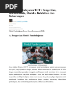 Sintak Model Inquiry Learning | PDF