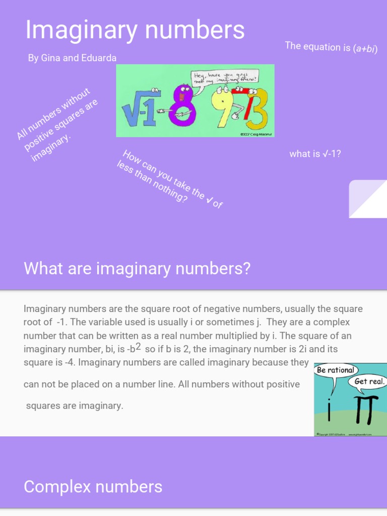 Understanding Imaginary Numbers Explained | PDF | Complex Number | Numbers