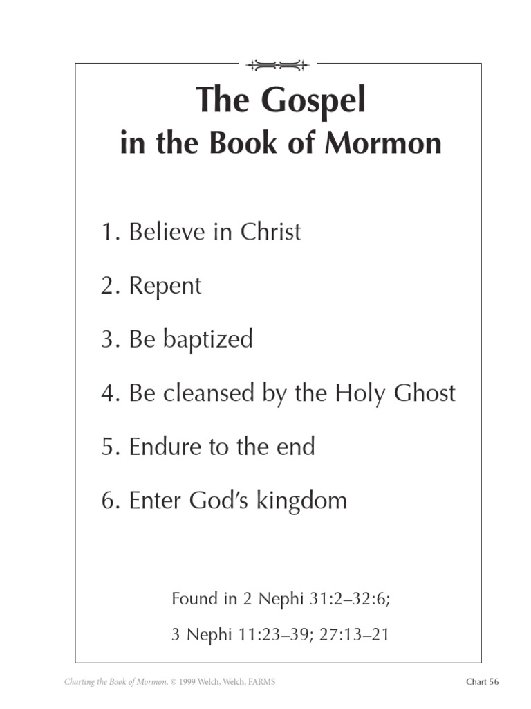 In The Book of Mormon | PDF