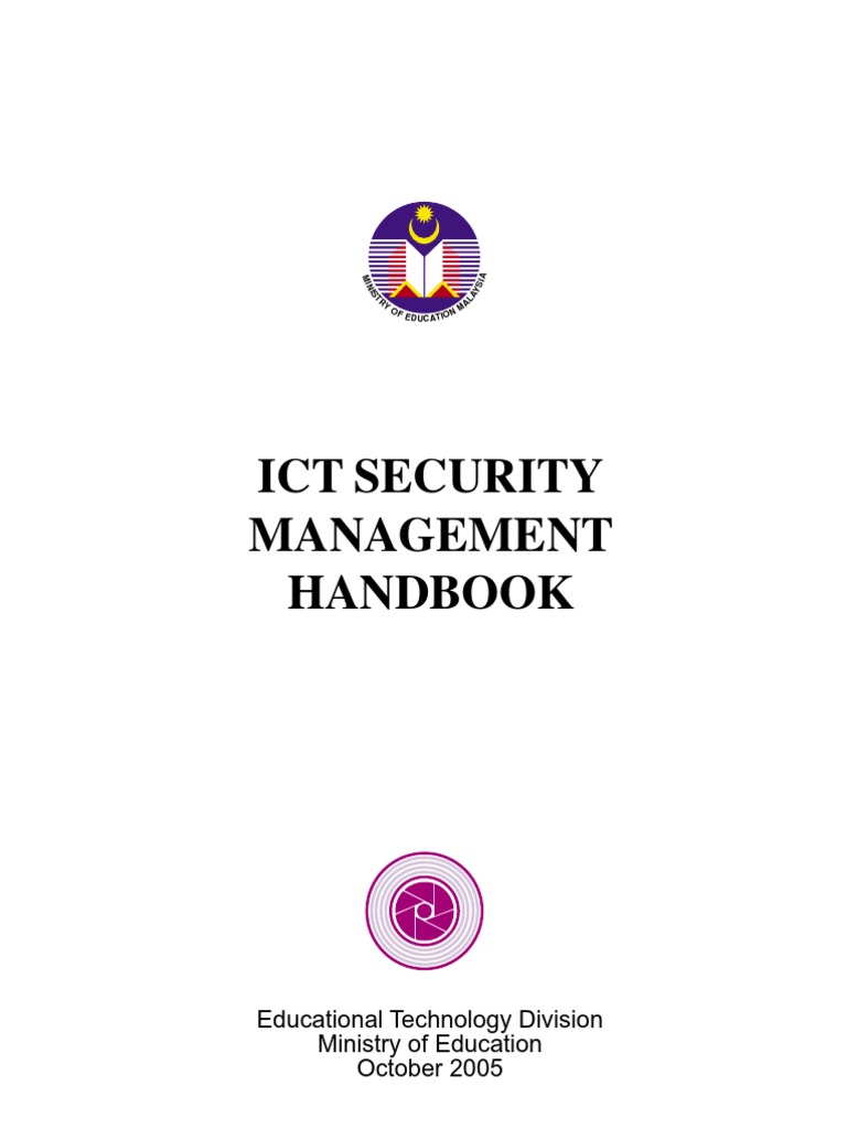 ICT Security Management Handbook For Schools | PDF | Classified ...