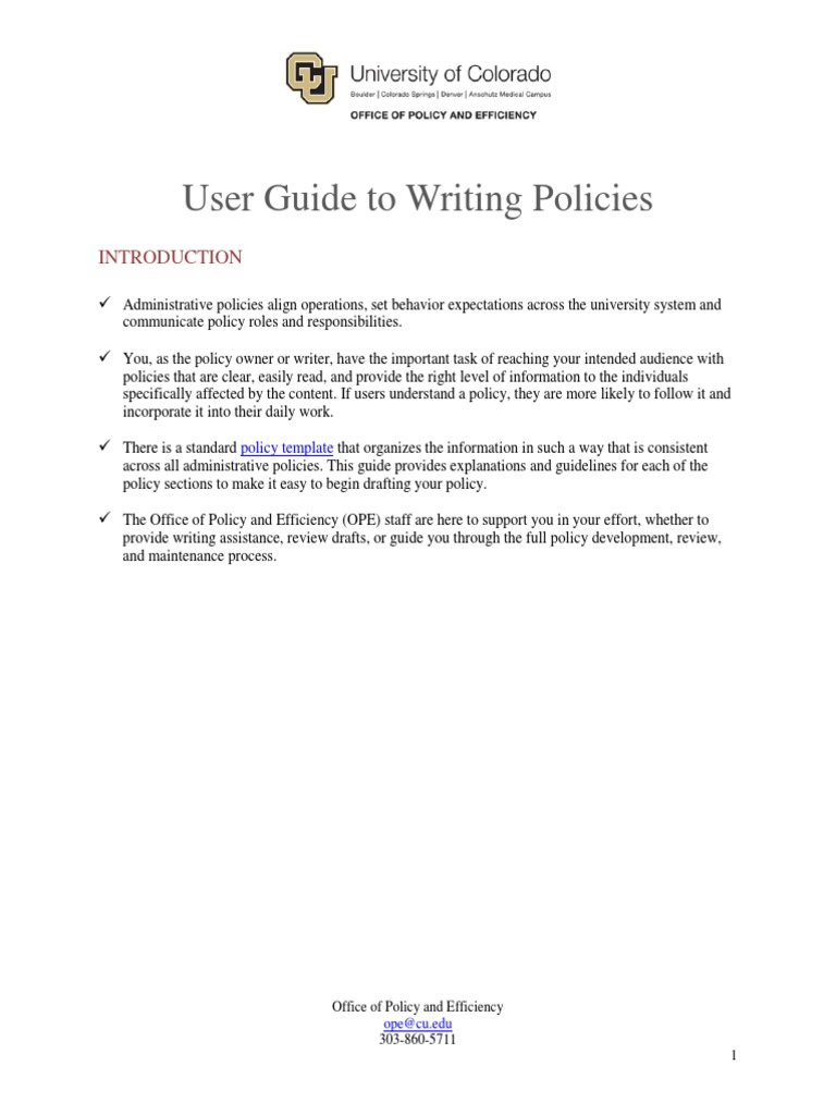 Aps Writing Guide | PDF | Policy | Faq