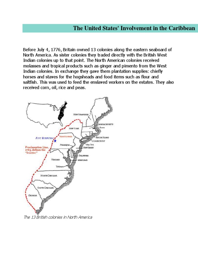 The United States in The Cbean (11425) | PDF | Fidel Castro | Cuba