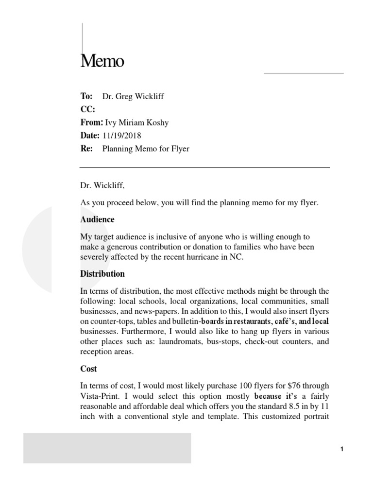 Memo For The Flyer | PDF | Typefaces | Communication Design