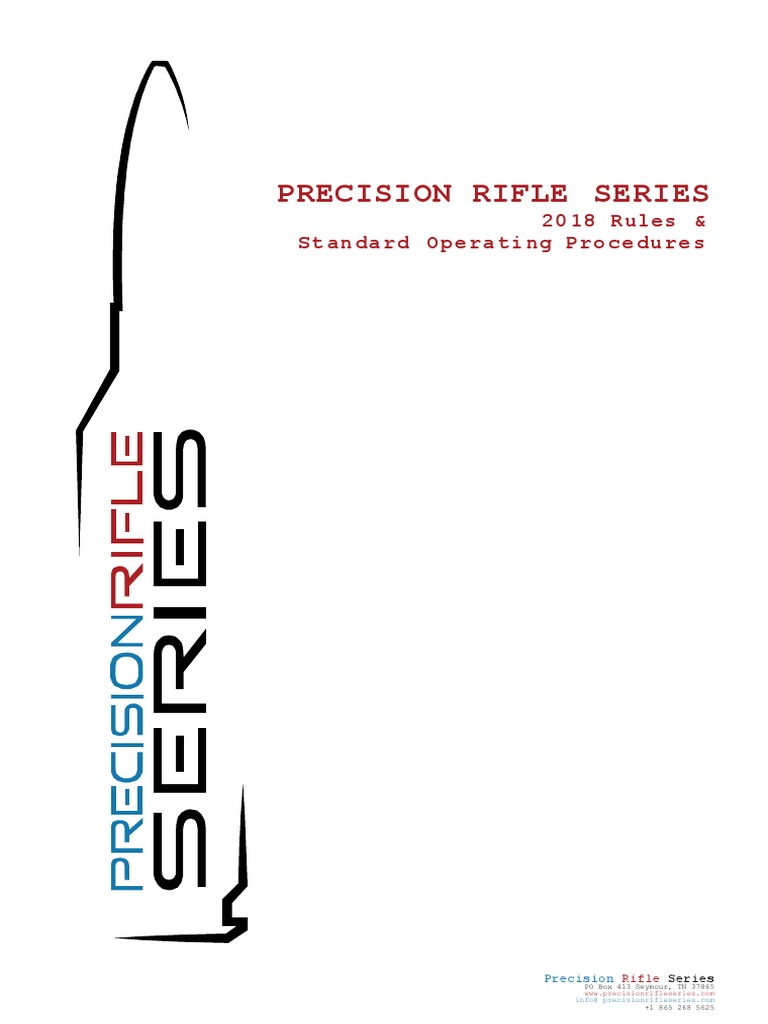 Prs Rules | PDF | Rifle | Gun Barrel
