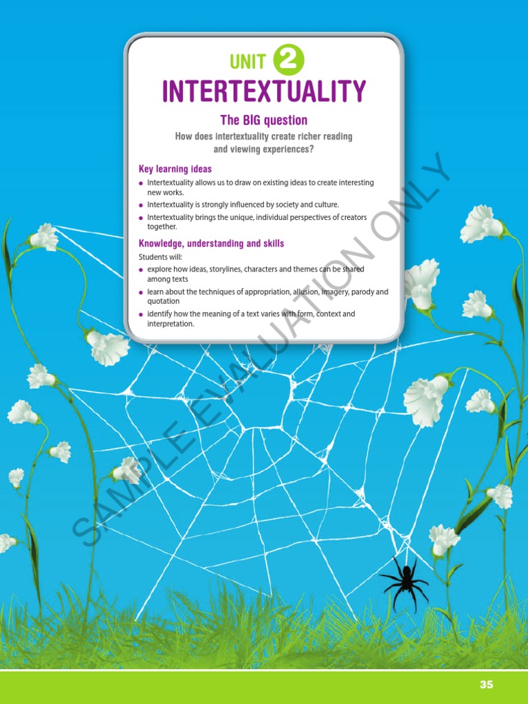 Intertextuality 6 | PDF | Intertextuality | Parody