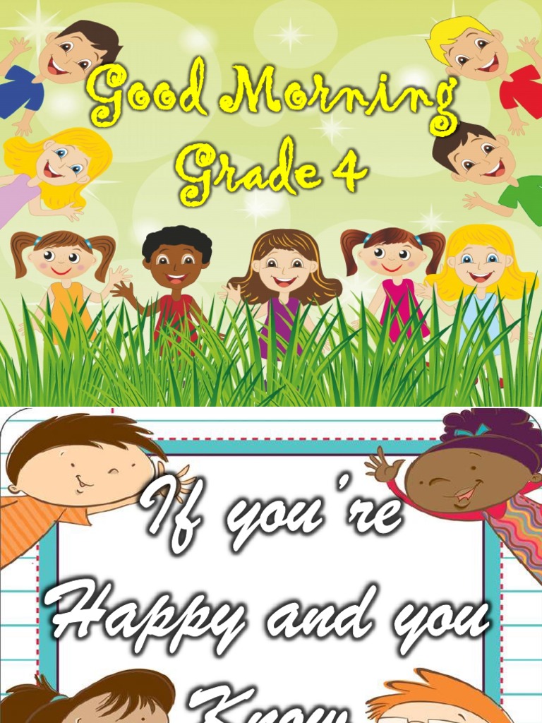 Good Morning Grade 4 | PDF | Water