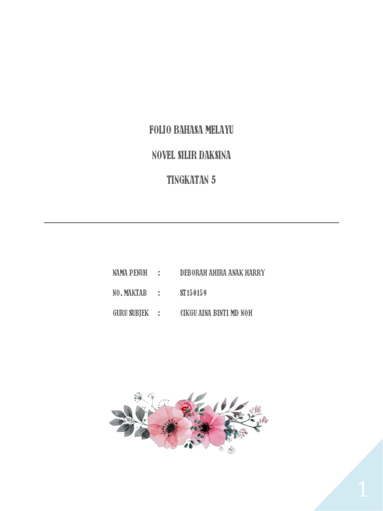 Folio Bahasa Melayu | PDF