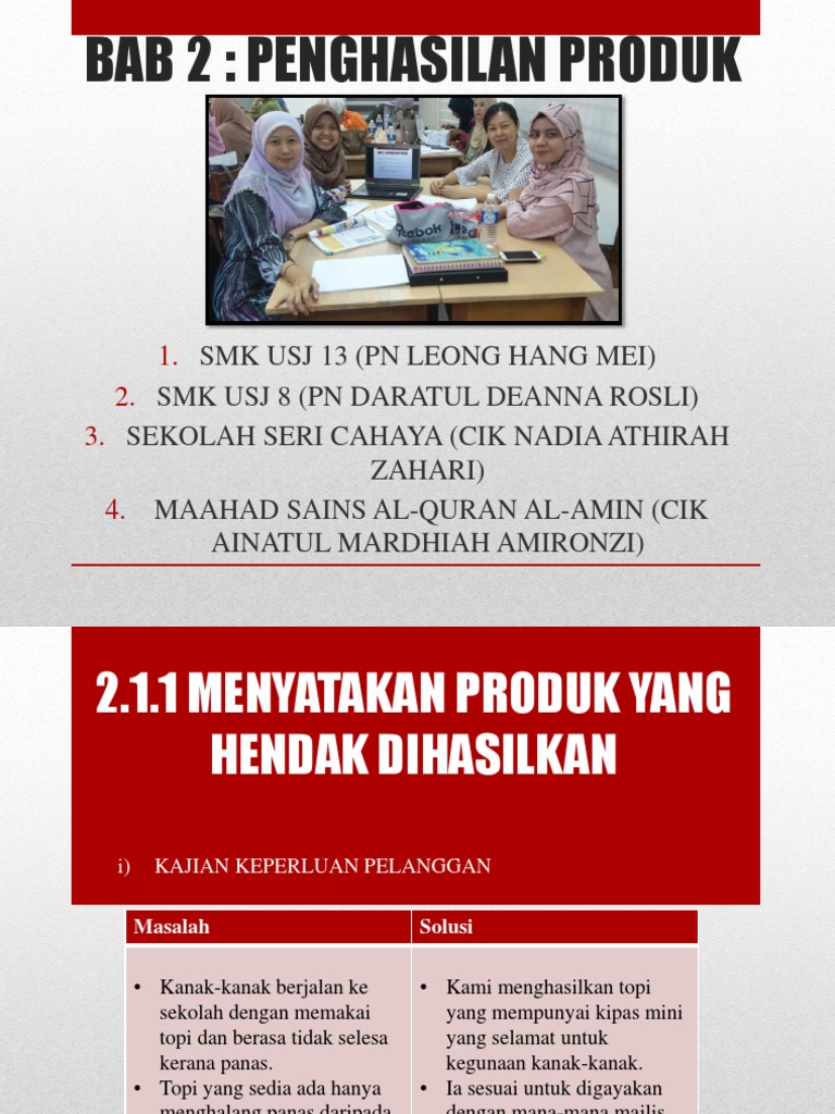 Bab 2 Penghasilan Produk | PDF