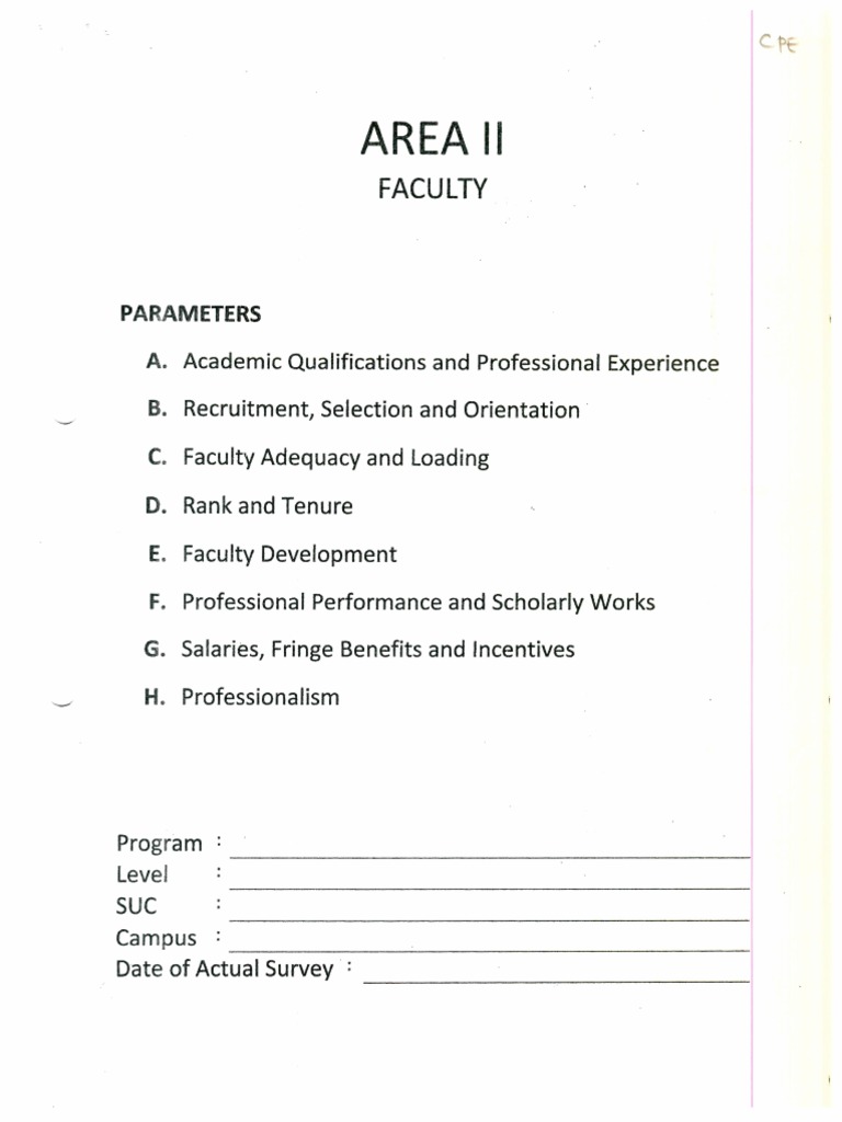 2 Area Ii Faculty Pdf Pdf