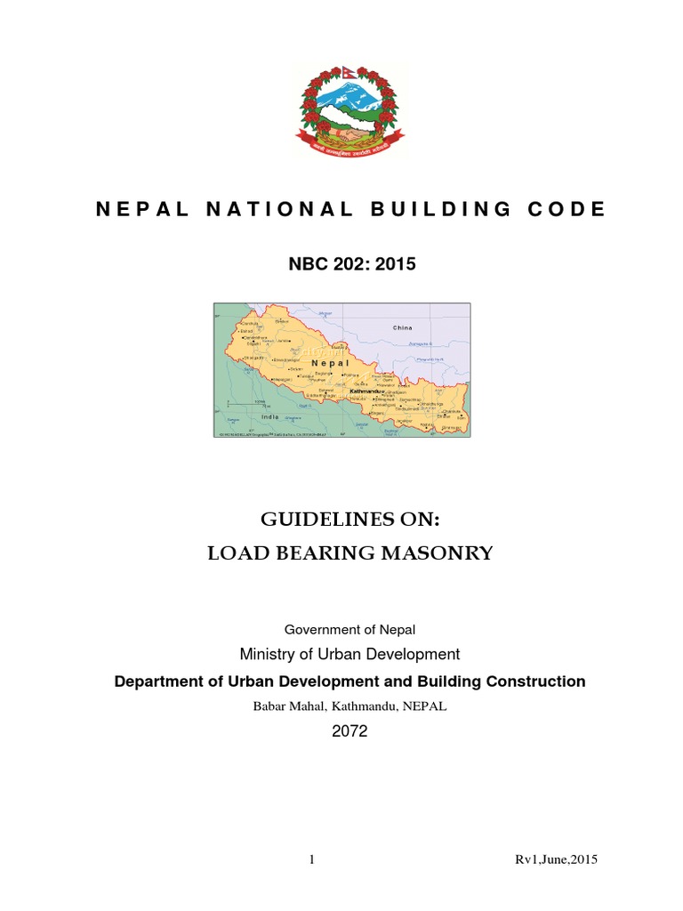 NBC 202 Print Final To Print | PDF | Masonry | Wall