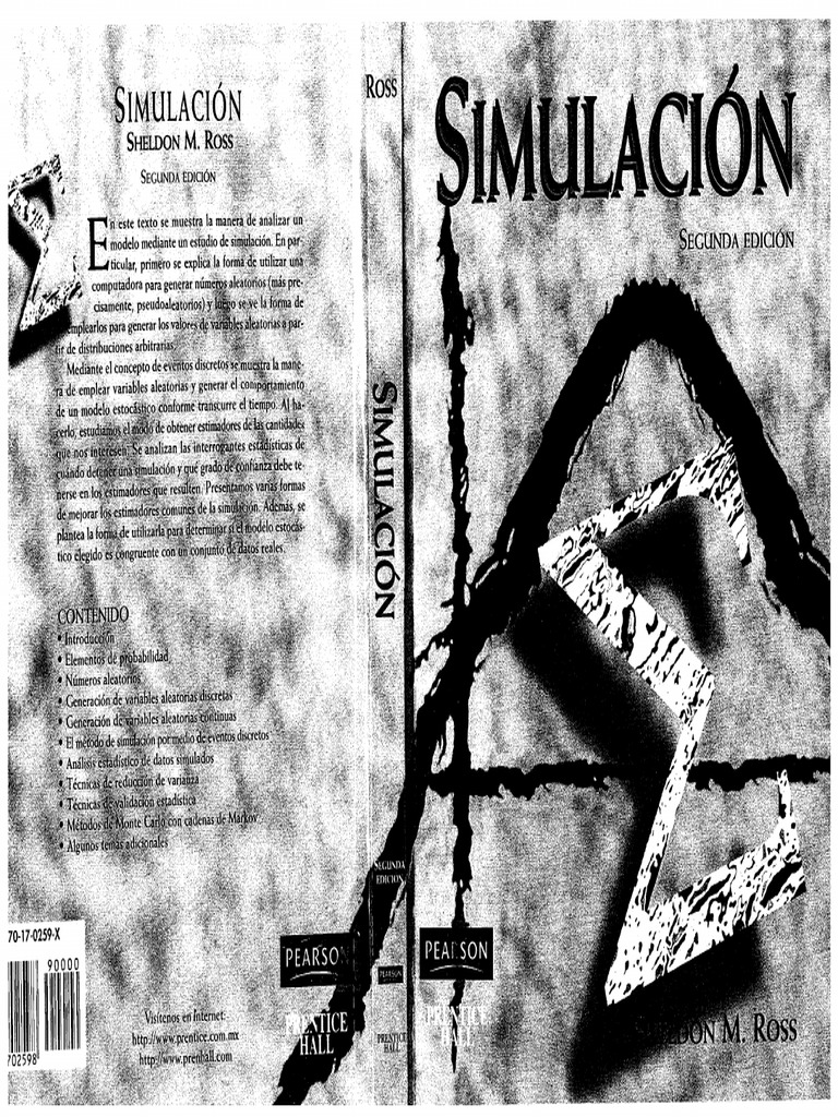 Libro. - Simulacion (Sheldon M Ross, 2da Edicion 1999) | PDF