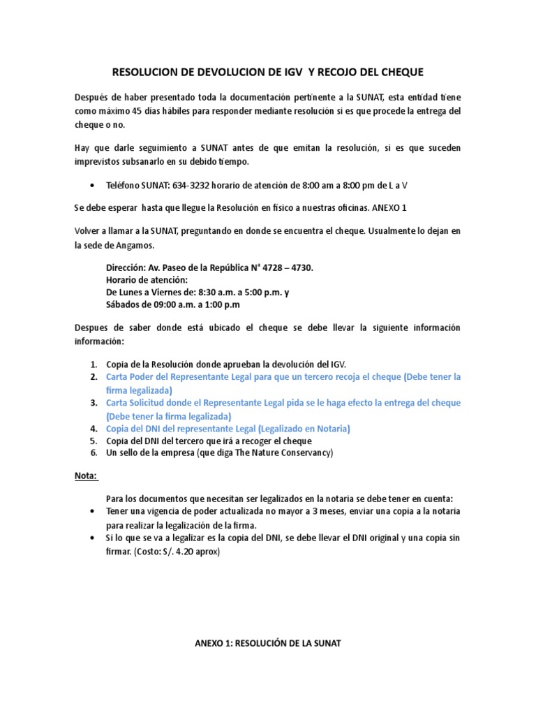 Cuarto Proceso Procedimiento para Recuperacion de Igv | PDF | Ciencias ...