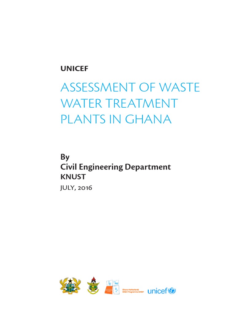 Assessment of Waste Water Plant Report | Download Free PDF | Sewage ...