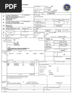 Sad 500 - Customs Declaration Form | PDF | Customs | Taxes