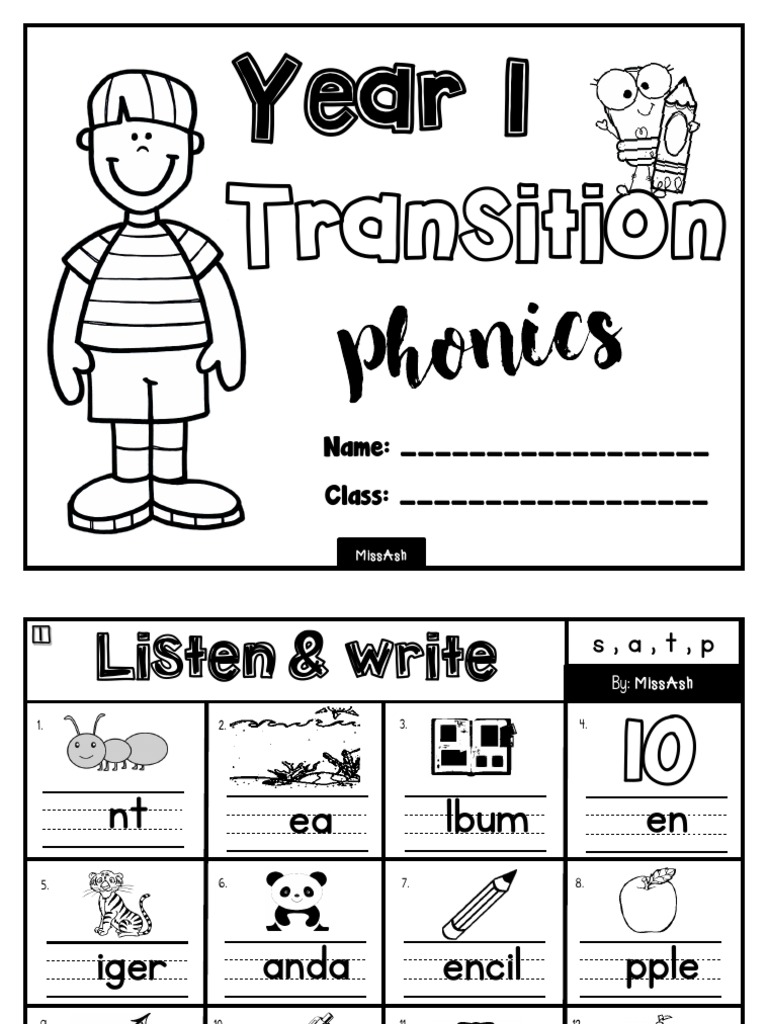 Phonic Worksheet | Download Free PDF | Writing Implements | Stationery