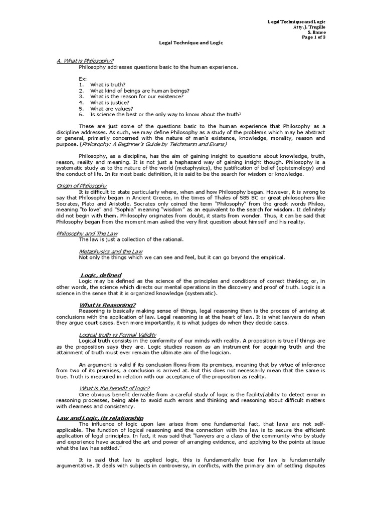 Derogable Vs Non Derogable | PDF | Argument | Logic