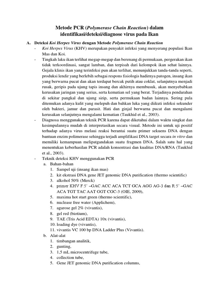 Pcr Pdf