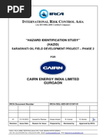 Hazard Identification HAZID Study Worksheet Template | PDF