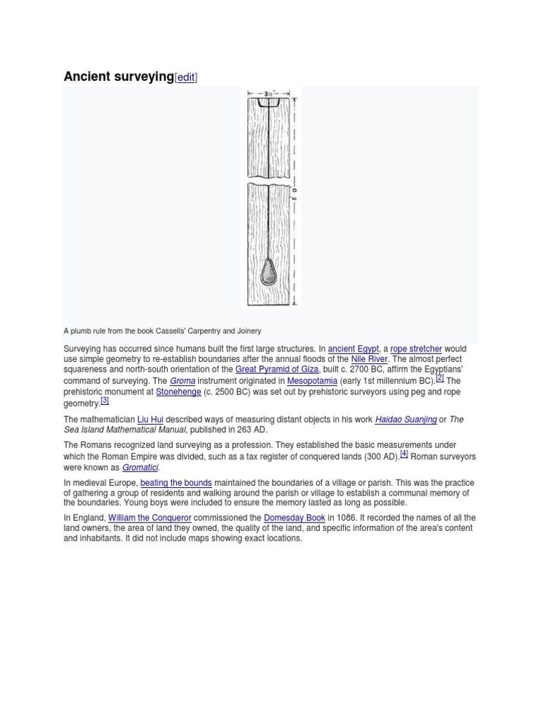 Ancient Survey | PDF