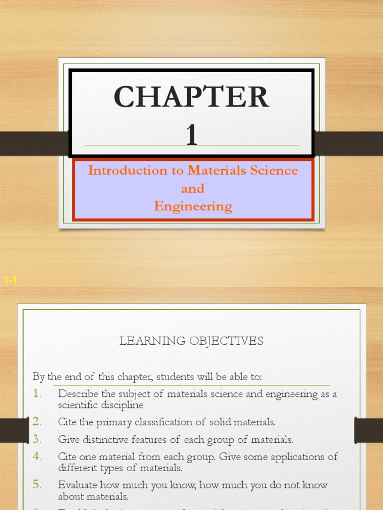 Introduction To Materials Science and Engineering | Download Free PDF ...