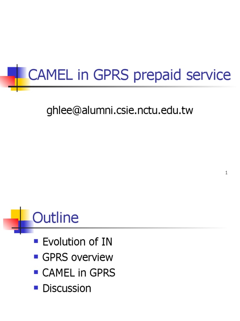 CAMEL Integration in GPRS Prepaid | PDF | Telecommunications | Electronics