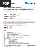 Mineral Turpentine Safety Data Sheet | PDF | Toxicity | Dangerous Goods