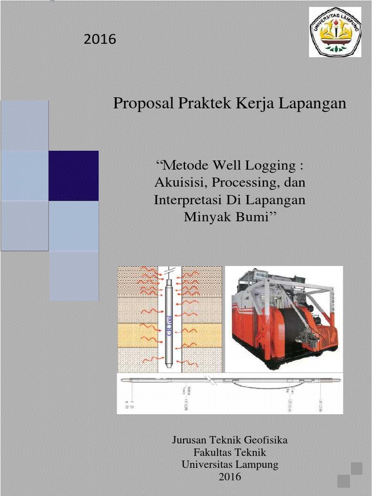 Proposal Baru KP Well Logging Rahmad Iqbal | PDF