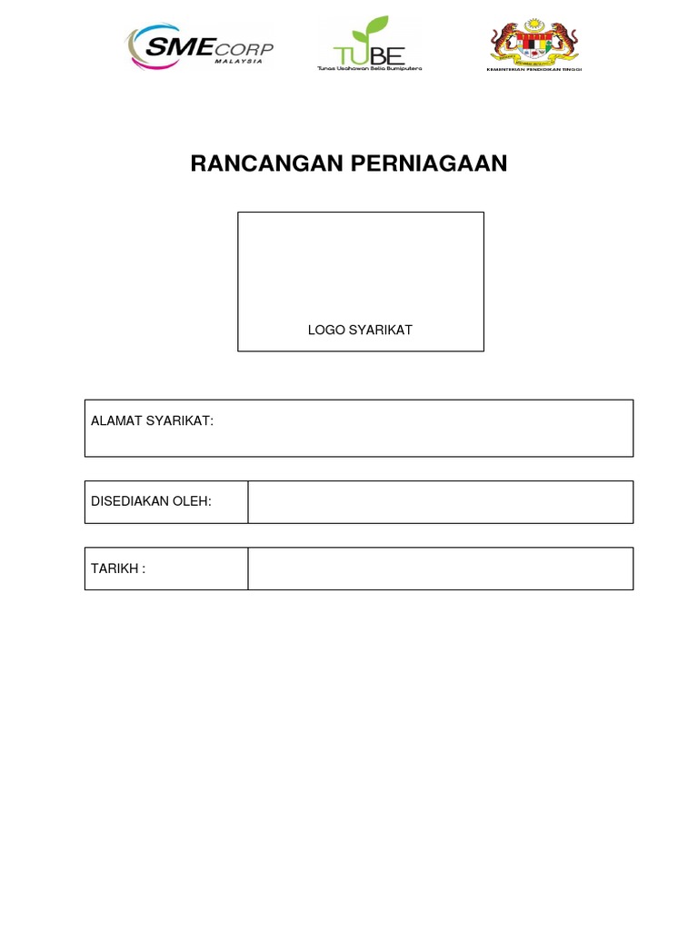 Contoh Rancangan Perniagaan | PDF