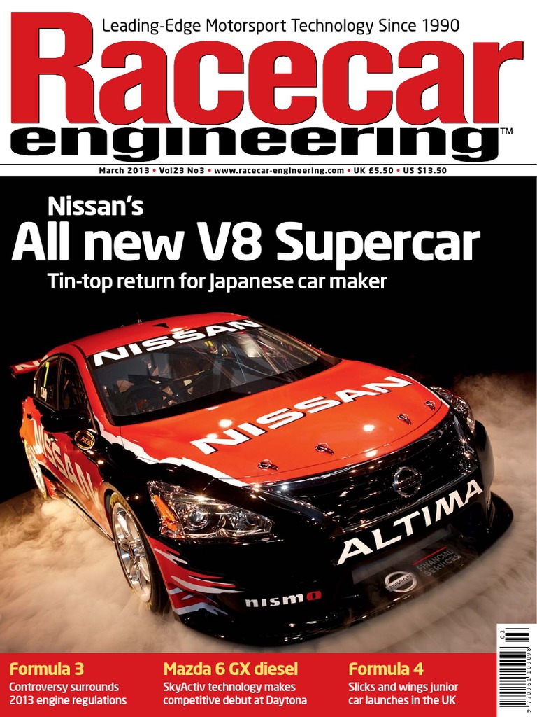 Racecar Engineering 2013 03 PDF | PDF | Sports Car Racing | Automobiles