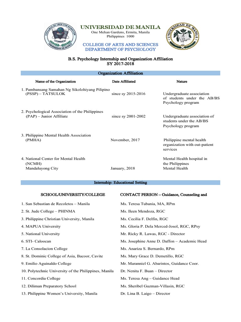 Company Affiliation | PDF | Philippines | Business