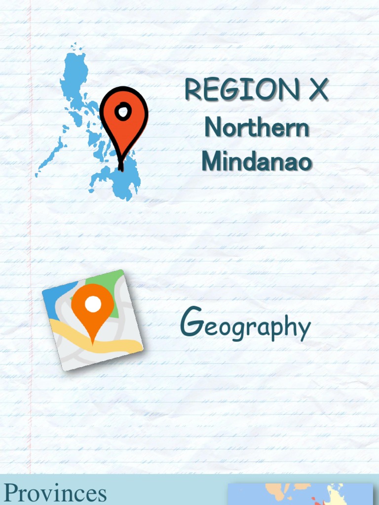 Provinces of Region X Overview | PDF